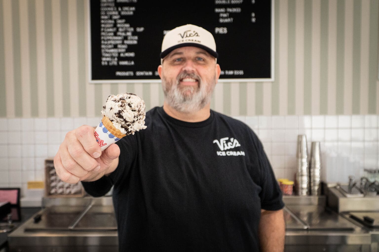 Vic's Ice Cream reopens in Land Park. What's new? The same?